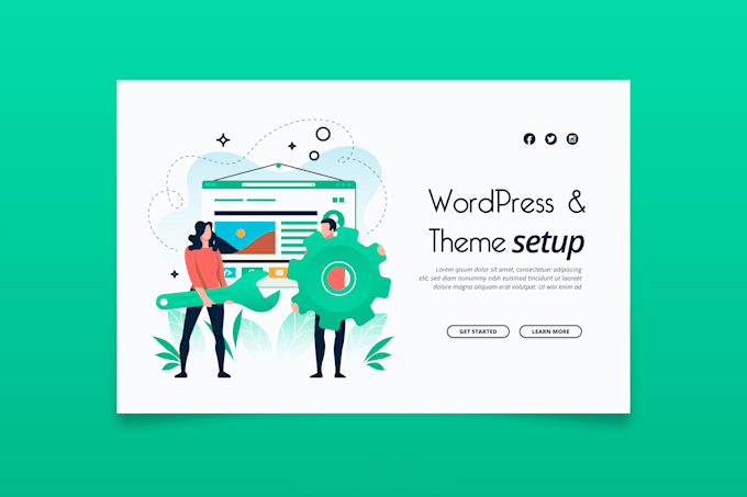 Install wordpress and setup theme demo by Webexfu | Fiverr