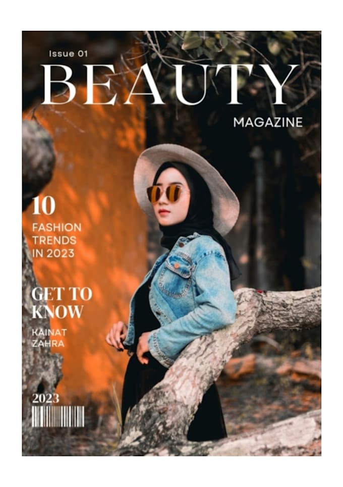Design magazine cover, title page, magazine layout by Kainat_5_zahra ...
