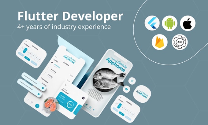 Be your flutter app developer for both android and ios app by Khuramhayat7 | Fiverr