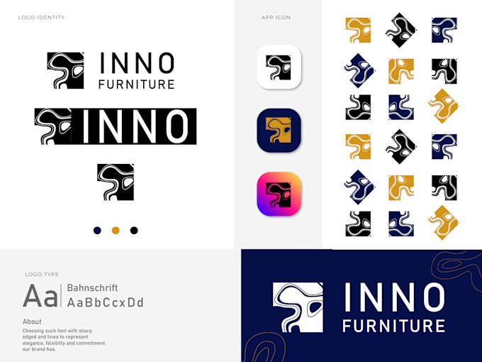 A fully packaged brand identity with a unique logo design by ...