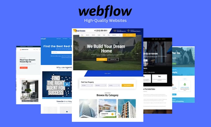 Create a professional webflow website design by Mvp_guru | Fiverr