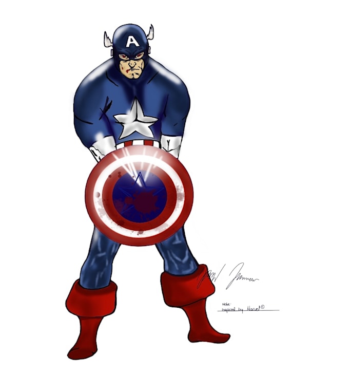 Design an individual character in comic and cartoon style by Kanu691 ...