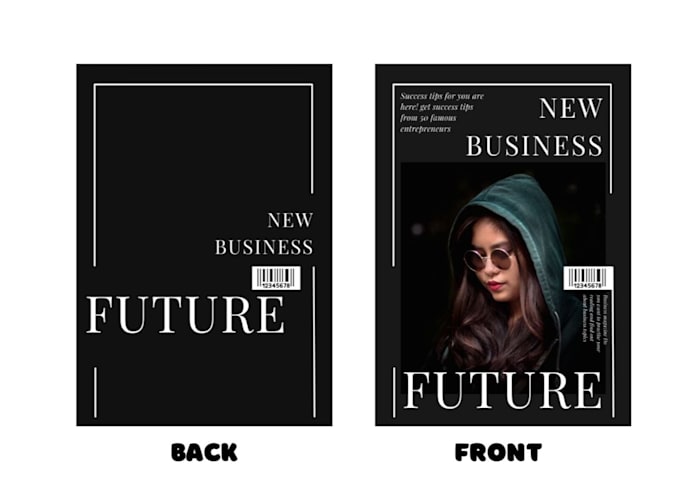 Design a professional attractive and creative magazine cover by ...