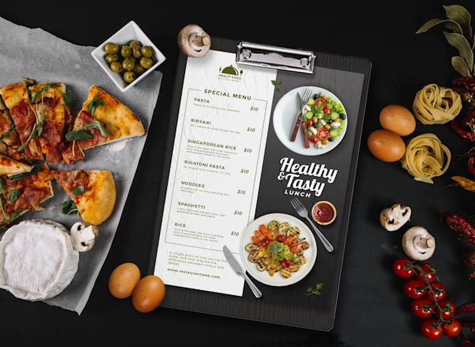 Create an amazing menu design, food menu, restaurant menu by Artscribe_works | Fiverr