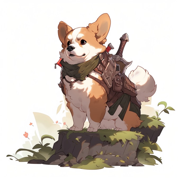 Create cartoon style dogs or cats by Greenquakerart | Fiverr