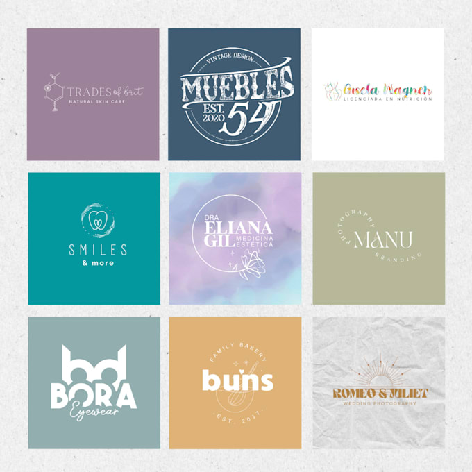 Handmade and personalized logo design by Manuvaccaphoto | Fiverr