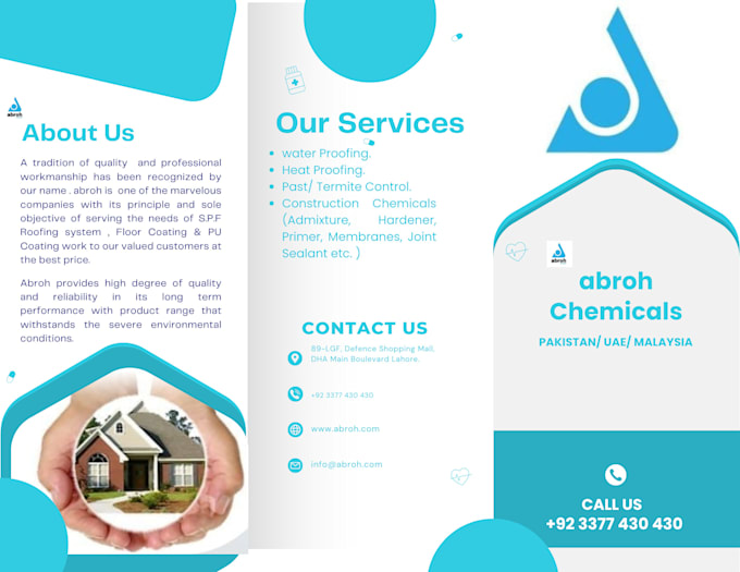 Design professional brochures and flyers adobe photoshop by ...