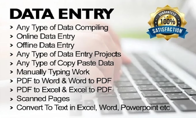 Do fastest data entry by Saleha121 | Fiverr