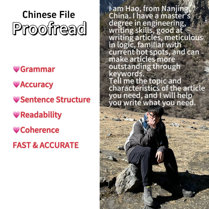Proofread Chinese Texts As A Native Speaker By Zhouyh Fiverr
