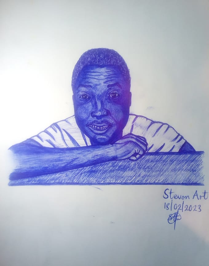 Create beautiful drawings using ballpoint pen by Awam_stephen | Fiverr
