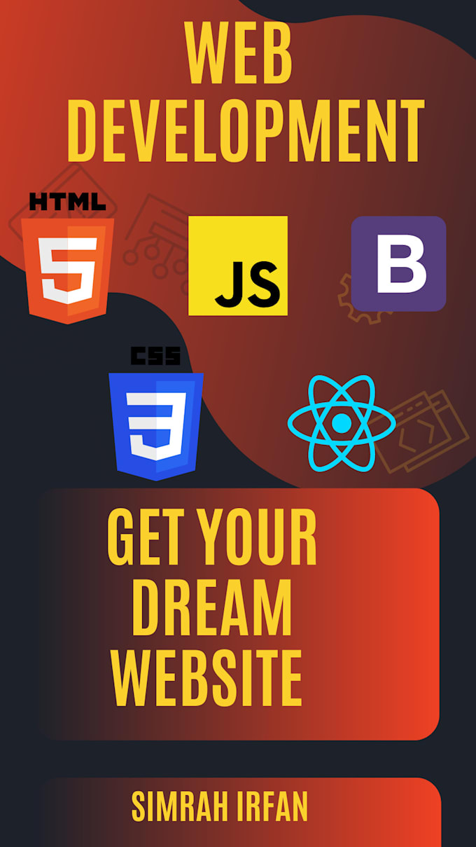 Develop responsive website with html css or react js by Simrah30 | Fiverr