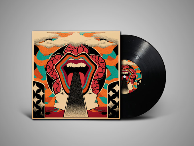 Create album cover or some merch design by Restapalmawan | Fiverr