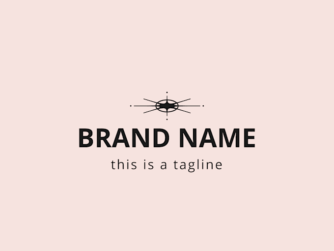 Make this pre made unique logo yours by Justdaisydesign | Fiverr