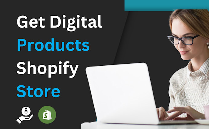Develop digital product shopify store with 12 hours by Digitalmasterp ...