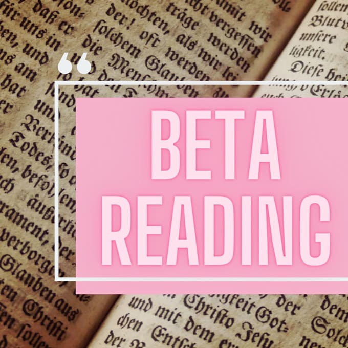 Beta read your novel novella short story anthology by Inkandplasma | Fiverr