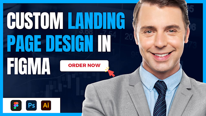 Create a custom landing page design in figma by Abdullah2safdar | Fiverr