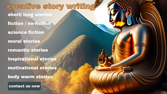 Write engaging and creative short stories for you by Thugroycemonste ...