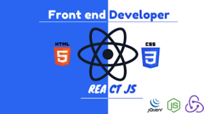 Be Your Frontend Web Developer Using Html Css Tailwind React Js By Haroune16 Fiverr 