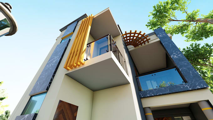 Building 2d and 3d designing by Samiullahjanjua | Fiverr