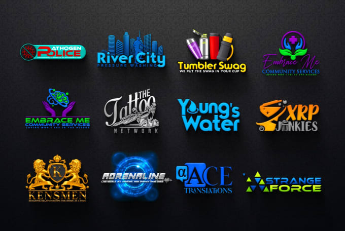 Do modern 3d logo design for your company, business, brand and website by Zee_designs_ | Fiverr