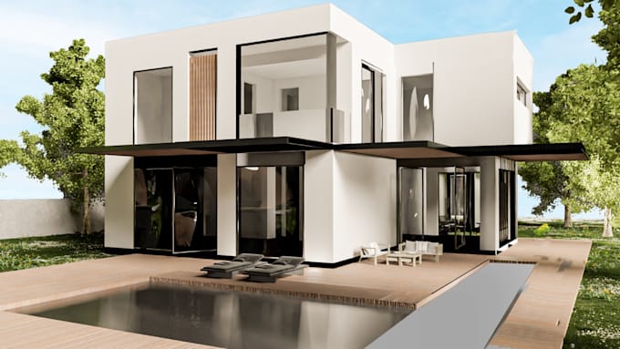 Architecture 3d modeling, interactive rendering and vr settings by ...