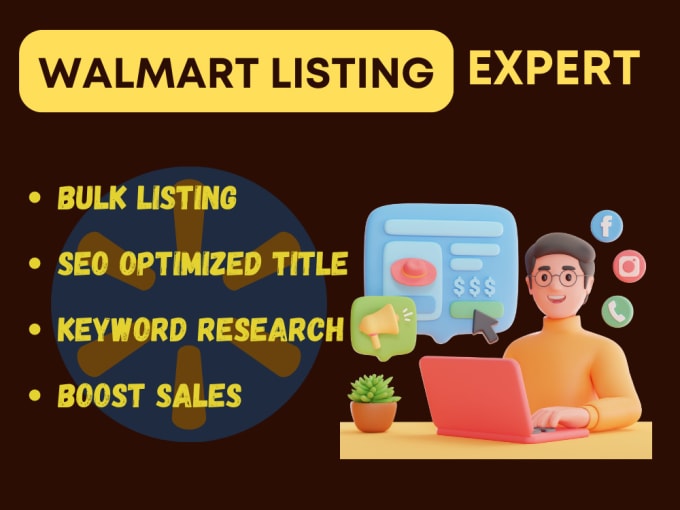 Walmart bulk product listing by Sangikhan | Fiverr