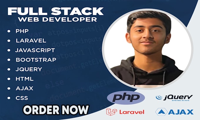 Do core php laravel backend development for your website by Taha_mustafa8 | Fiverr
