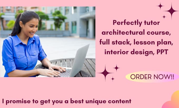 Create architectural course, full stack, lesson plan, interior design, ppt by Isaac_angel | Fiverr