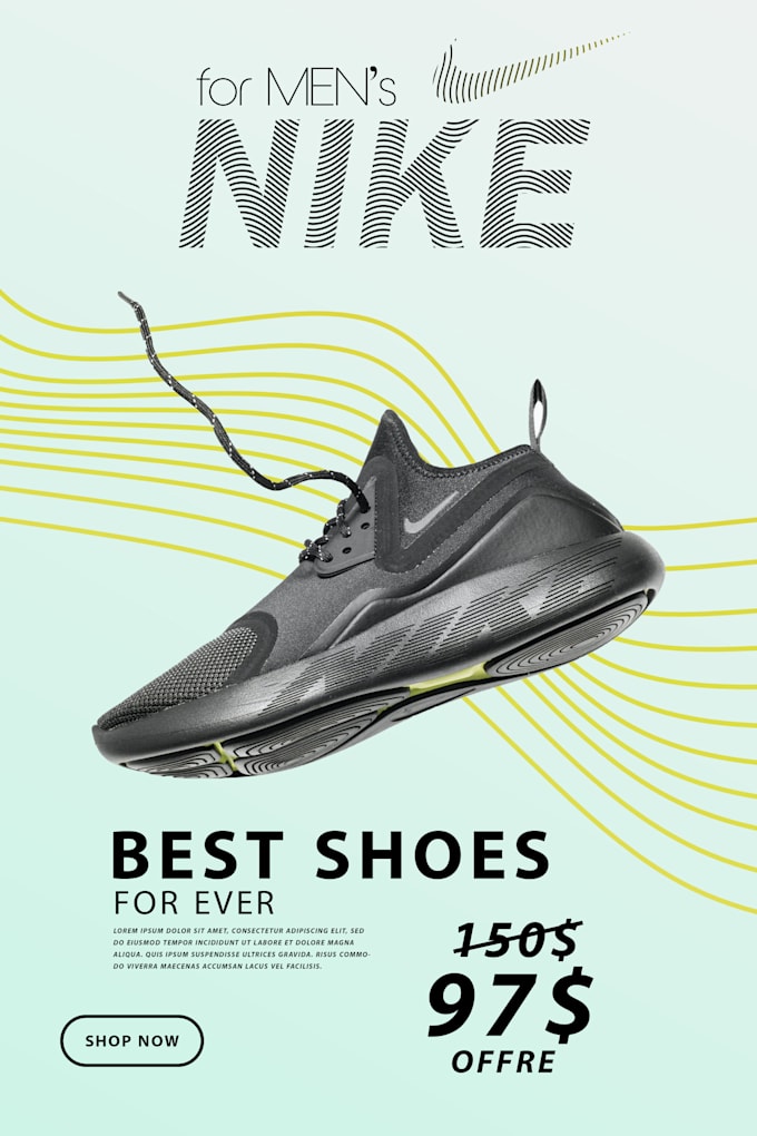 Design poster adversative photoshop illustrator by Zakariaze1 | Fiverr