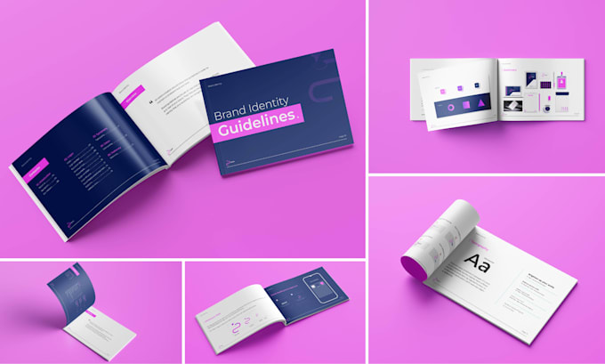 Design brand style guide book with business logo by Kazal_begum | Fiverr