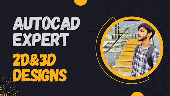 Draw architectural 2d and 3d plan in autocad by Rizwan_cad | Fiverr