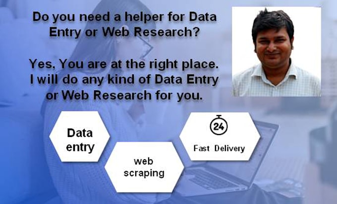 Do data entry, data collection, copy paste, web scraping by Shahinbd009 | Fiverr