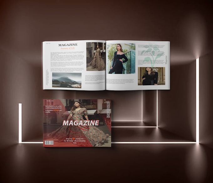 Design modern cover of book, magazine, layout and any design by ...