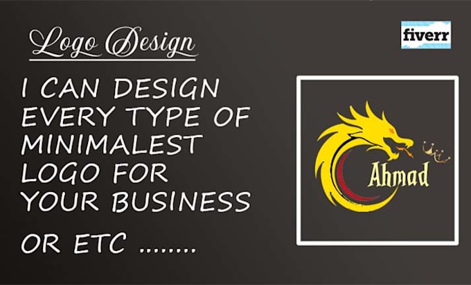 Create unique minimalist business logo design for your brand by Mirza_ahmed59 | Fiverr