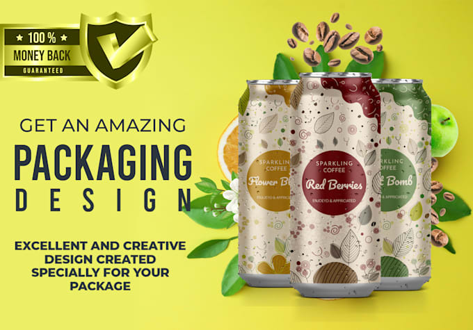 Do professional pouch, food, box packaging, label and product packaging ...