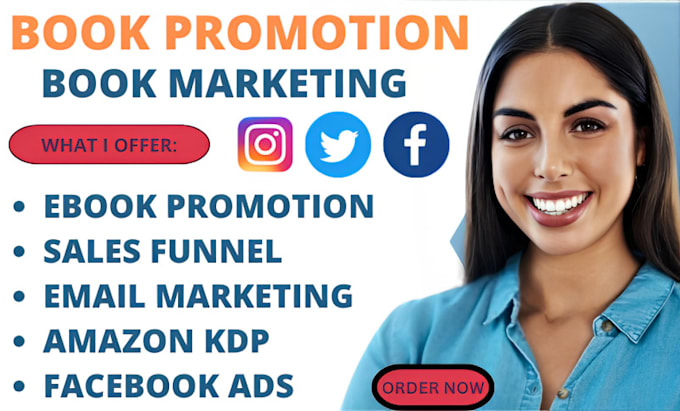 Do viral book promotion and ebook marketing using amazon kdp ads by ...