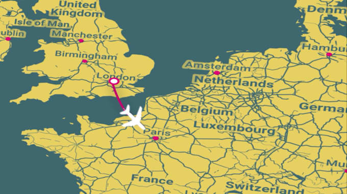 Deliver stylized google map route animation by Arkensil | Fiverr