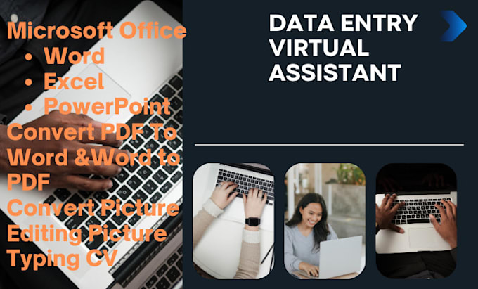 Virtual assistant in data entry welcome to my gig by Daniel778899 | Fiverr