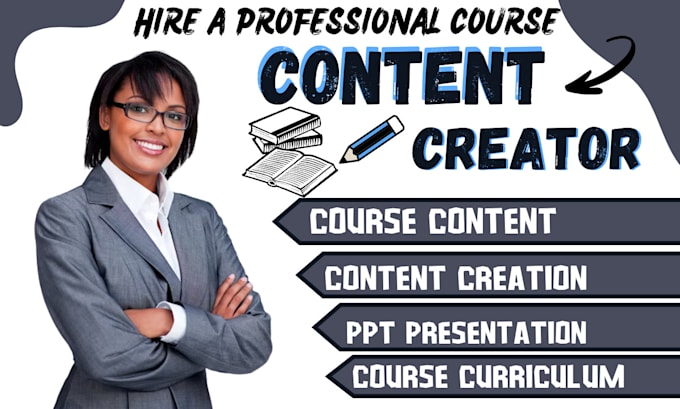 Create online course content, course curriculum, course development ... Create online course content, course curriculum, course development ...