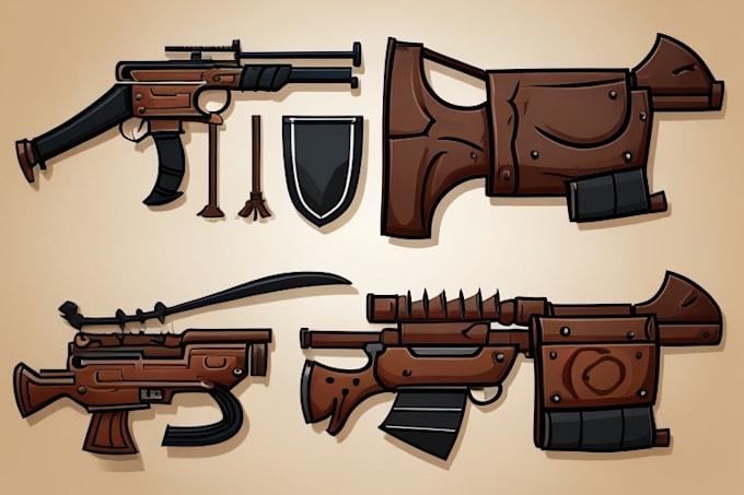Create 2d game assets by Bilalazizabbasi | Fiverr