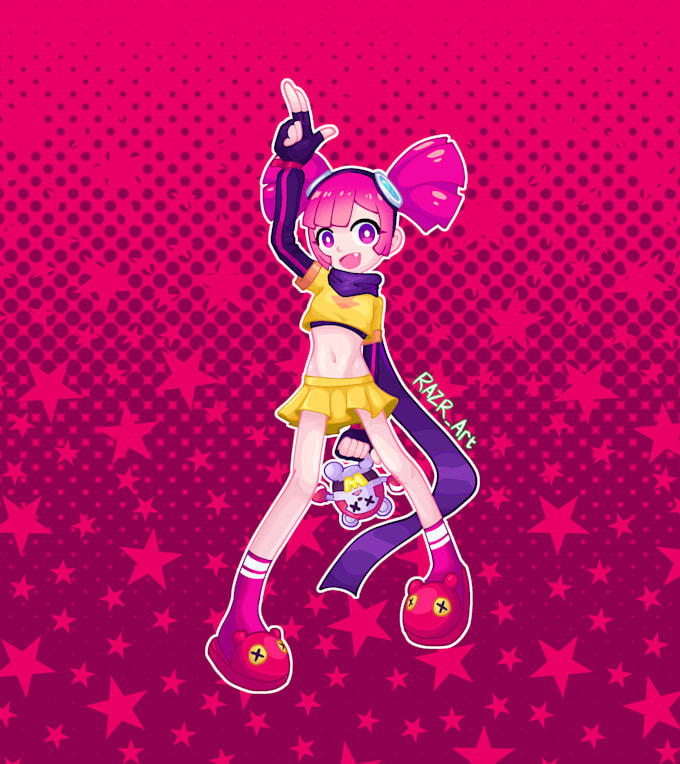 Draw simple anime style with cell shade by Radityazr | Fiverr