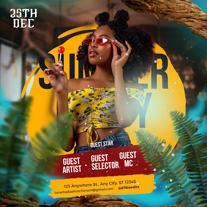 Create eye catching designs and engaging party flyer by Jaygad | Fiverr