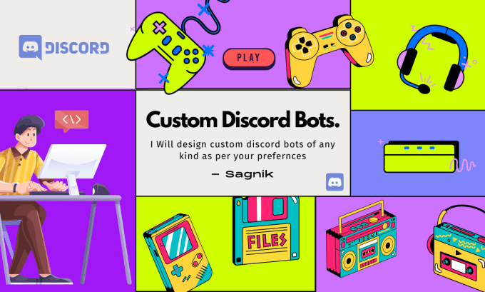 Create custom discord bots by Devxsagnik | Fiverr Create custom discord bots by Devxsagnik | Fiverr