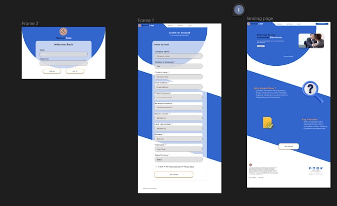 Make the ui ux design acc to your need using figma by Ishantverma781 | Fiverr