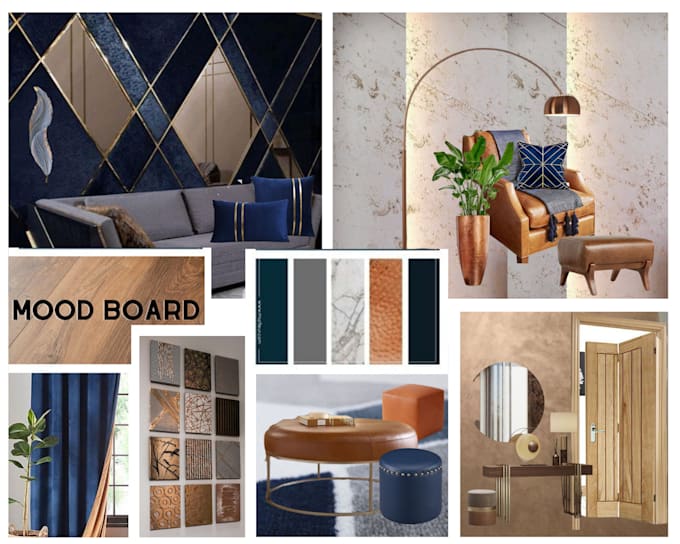 Do color palette, mood board, inspiration board and vision board by ...