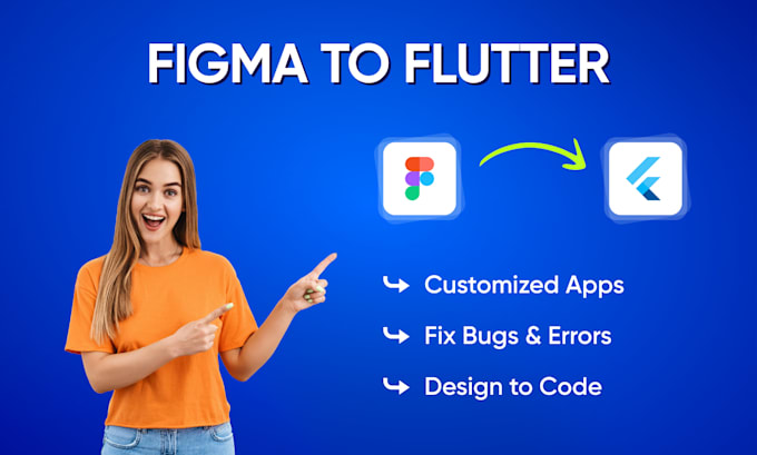 Convert figma to flutter, design flutter app and flutter mobile app ...