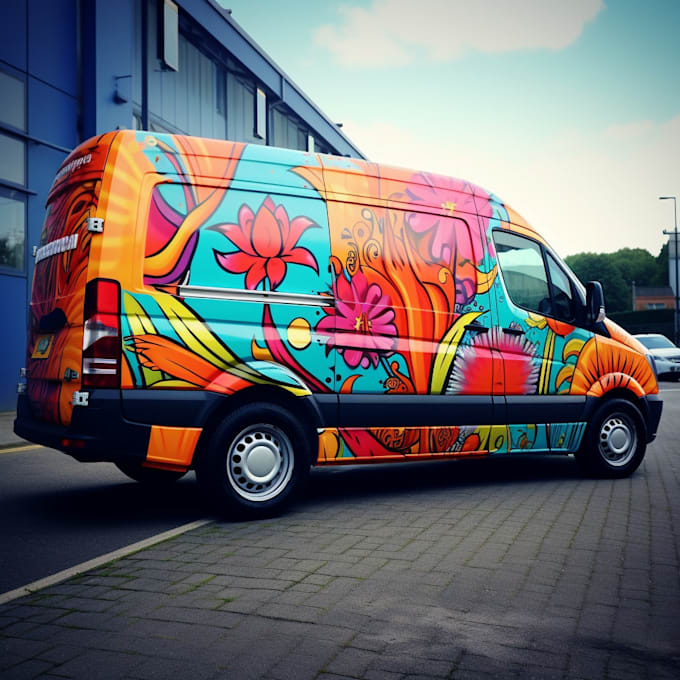 Draw awesome vehicle wrap design by Saleton7563 | Fiverr