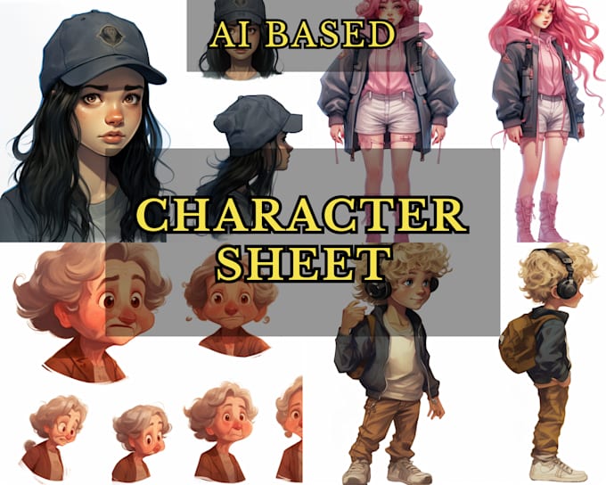 Create any kind of consistent character you want by Creatorcave | Fiverr