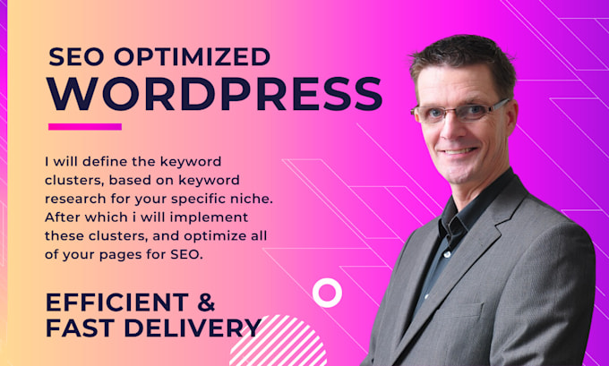 Optimize your wordpress website for seo in english dutch nederlands by Dutchwriter | Fiverr