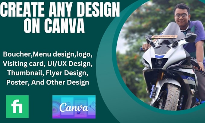 Create design using canva by Gwabidyt17 | Fiverr